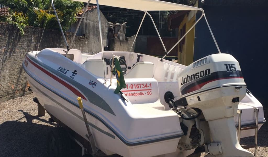Real Powerboats Eagle 180 - Proa Aberta com 115 HP 18 pés | Bombarco