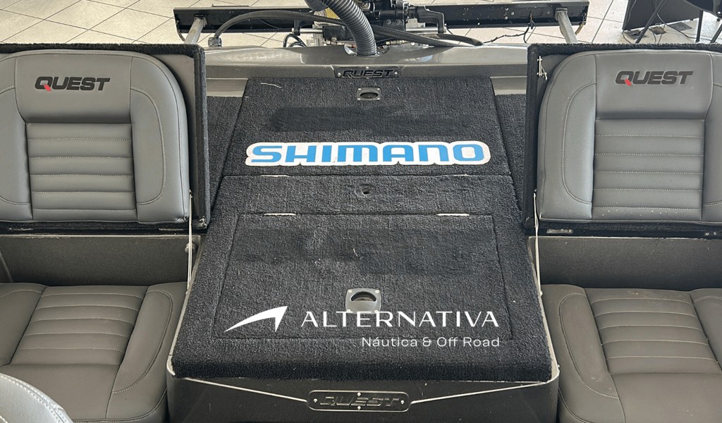 Quest Boats Q290 Suv - Bass Boat com 250 HP 5.8 pés | Bombarco