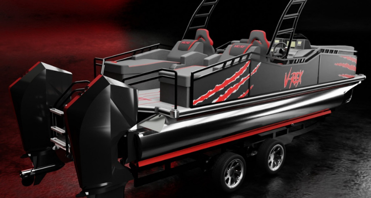 VRex By VCAT – O super lançamento Pontoon da VCAT com motor 300 HPs
