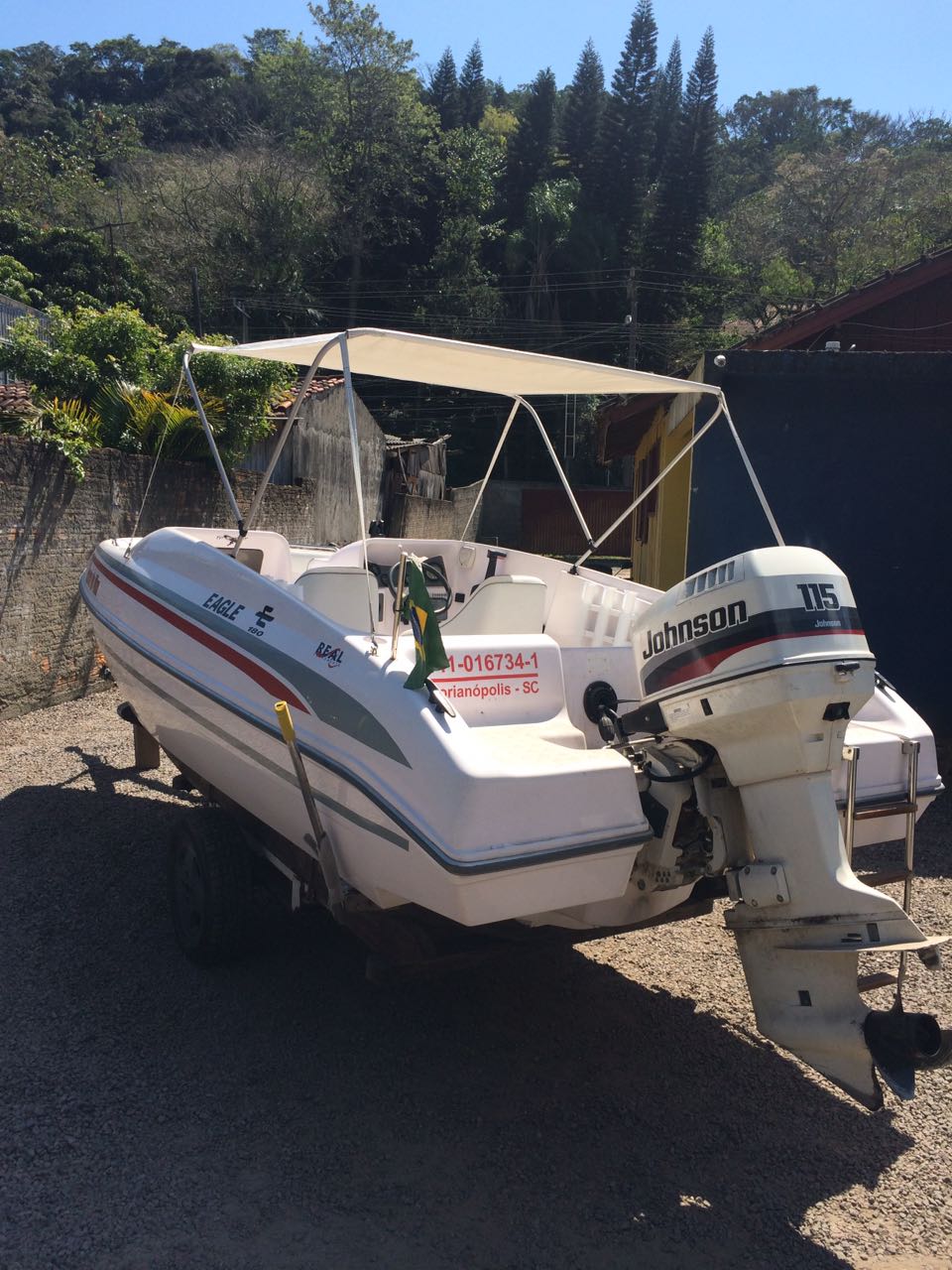 Real Powerboats - Eagle 180 - 2000 , Proa Aberta | R$ 25.000,00